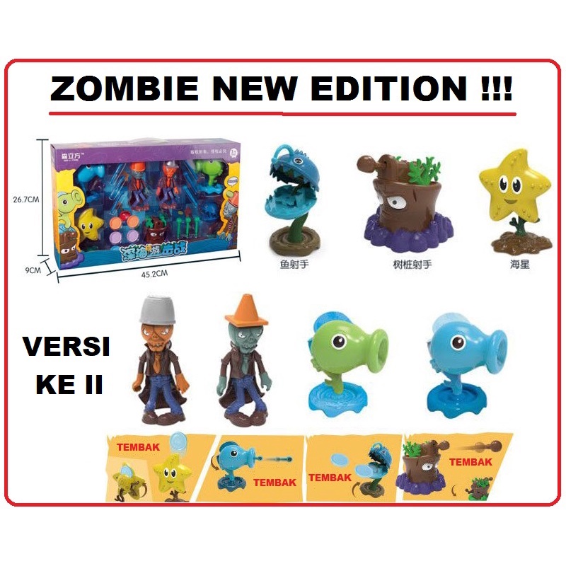 Jual MAINAN ANAK EDUKASI LIMITED ZOMBIE VS PLANT TEMBAK BOLA BUSA SHOOT ...