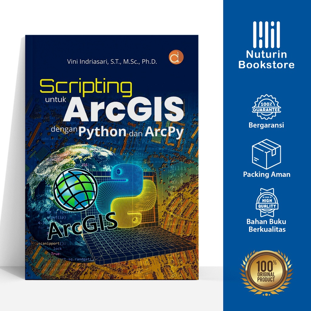 Jual Buku Scripting Untuk ArcGIS Dengan Python Dan ArcPy | Shopee Indonesia