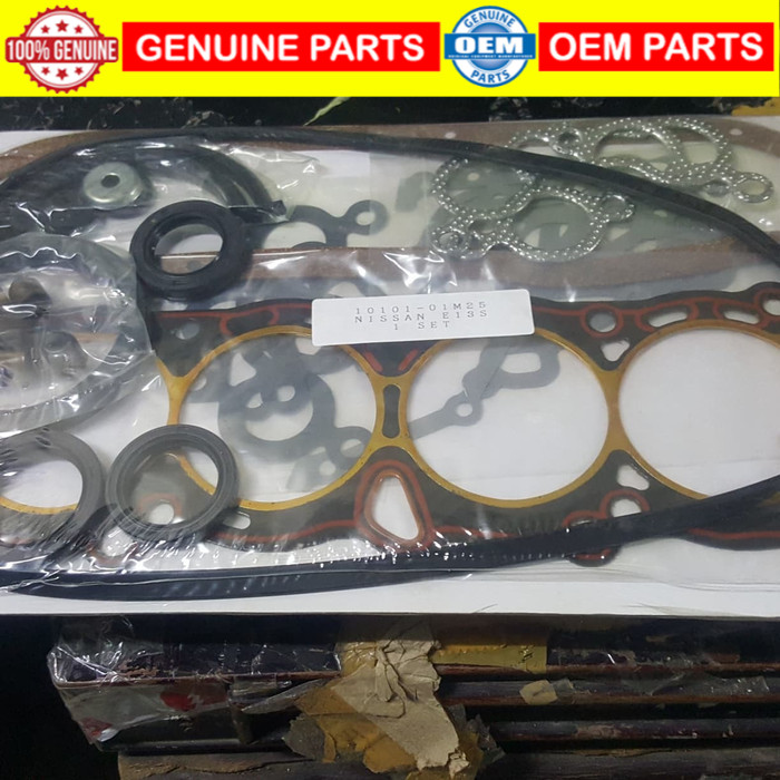 Jual Packing Gasket Full Set Engine Nissan Sunny B11 E13 Fullset Paking Peking Cylinder | Shopee ...