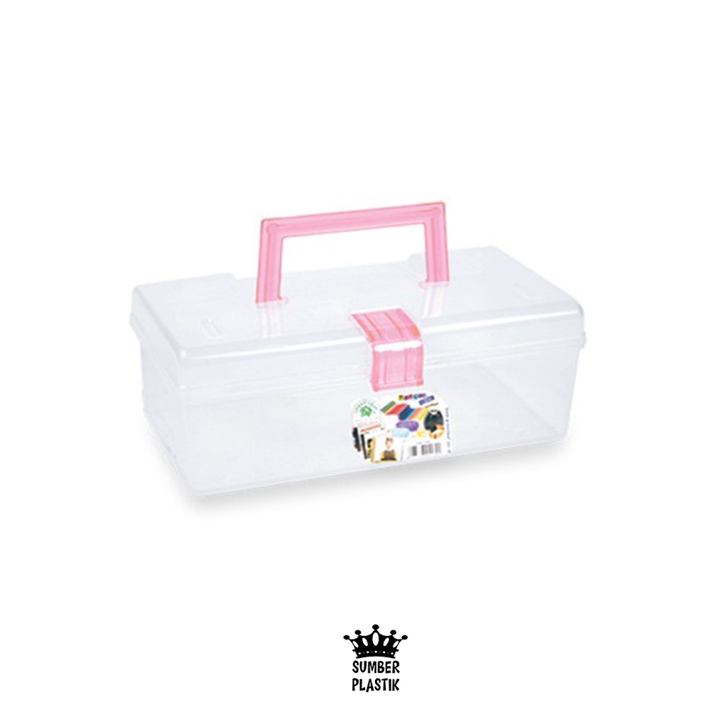 Jual Green Leaf 4131 Kotak Box Plastik Hampers Container Obat Marco ...