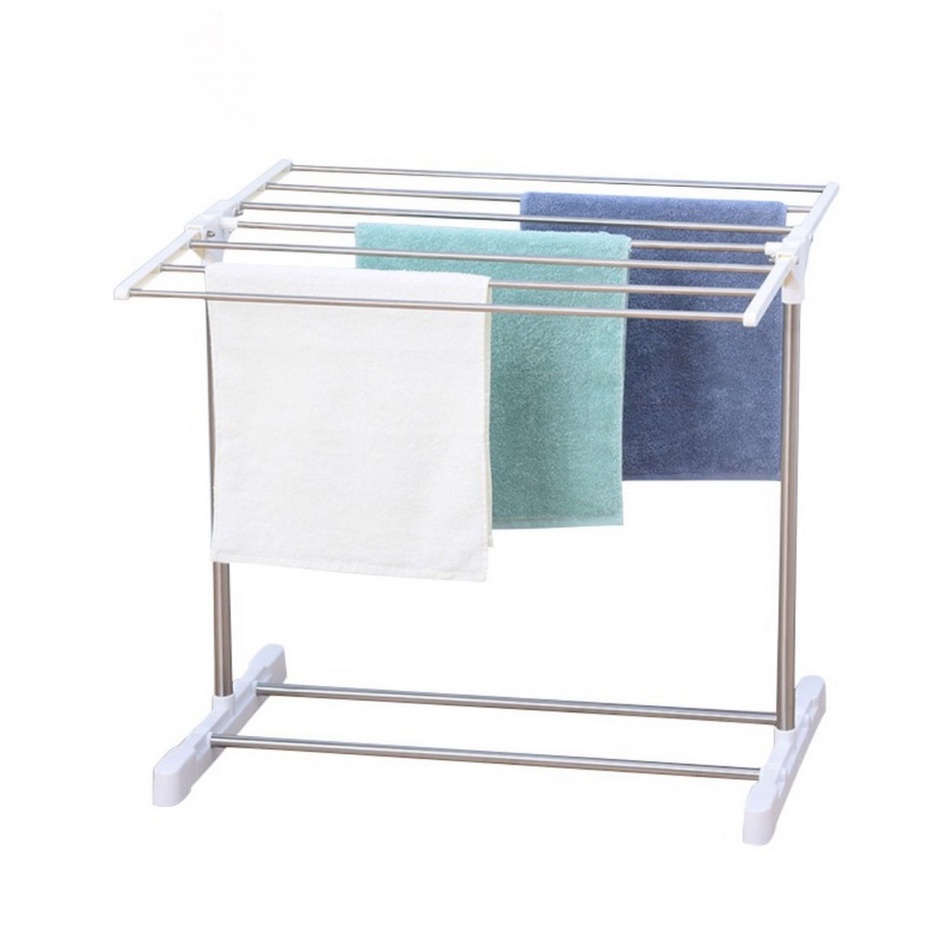 Jual Stainless Steel Towel Hanger / Jemuran Handuk Portable | Shopee ...