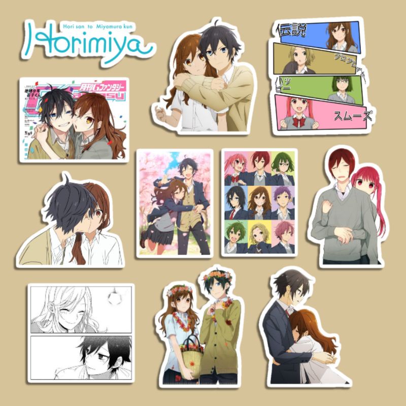 Jual Sticker Anime Horimiya Hori San to Miyamura kun Stiker Anime hori ...
