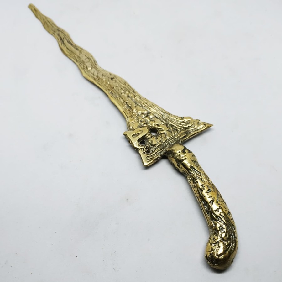 Jual Pusaka Kris Istimewa Motif Unik Nogo Rojo / Naga Raja Bahan ...