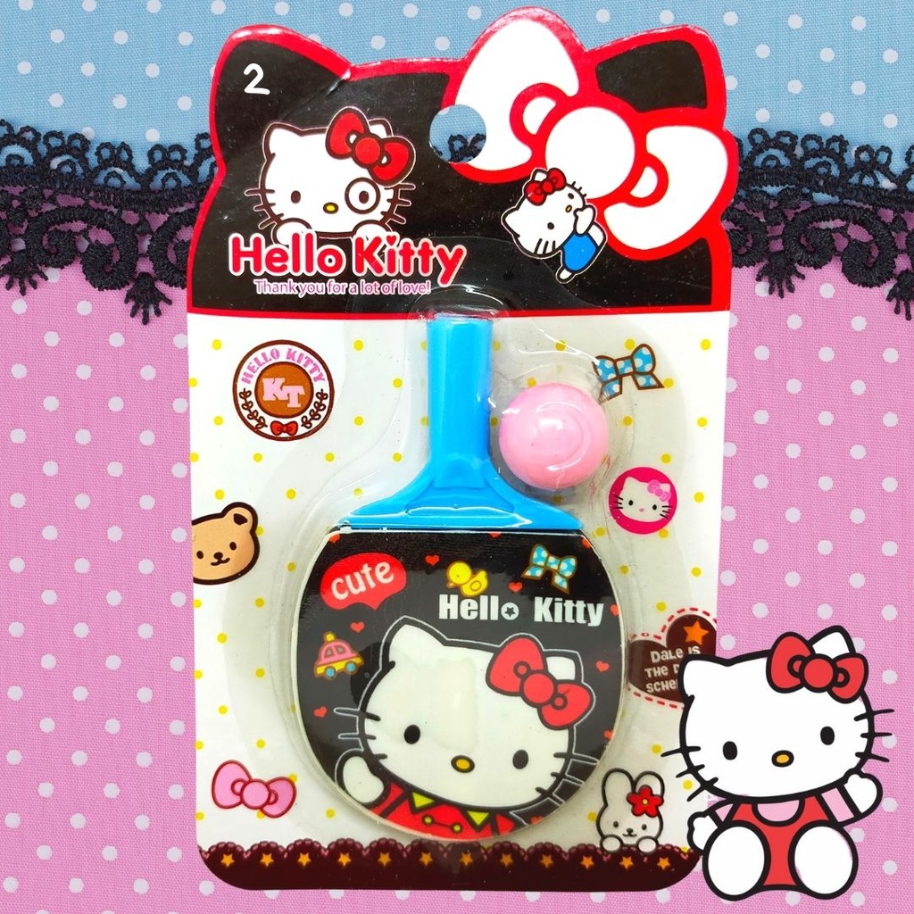 Jual Penghapus Lucu Karakter Hello Kitty Ping Pong (3 warna) | Shopee ...