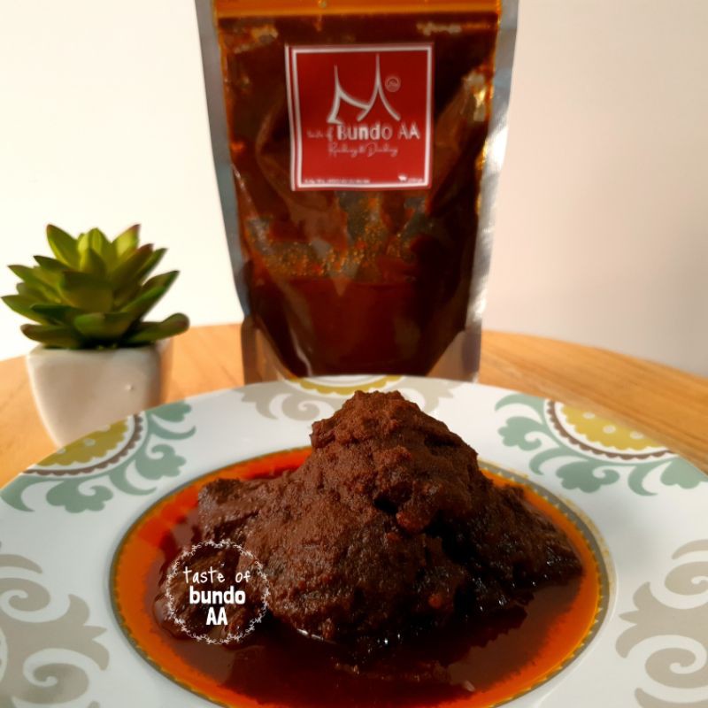 Jual Rendang Padang 250 gr Taste of Bundo AA (Homemade) | Shopee Indonesia