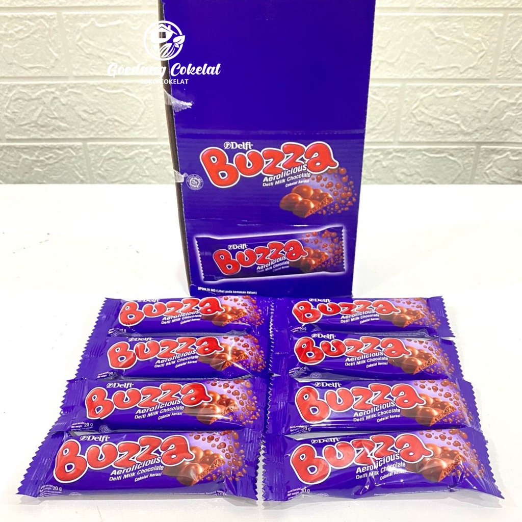Jual Coklat Delfi Buzza Aerolicious Milk Chocolate / Coklat Aerasi 20gr ...