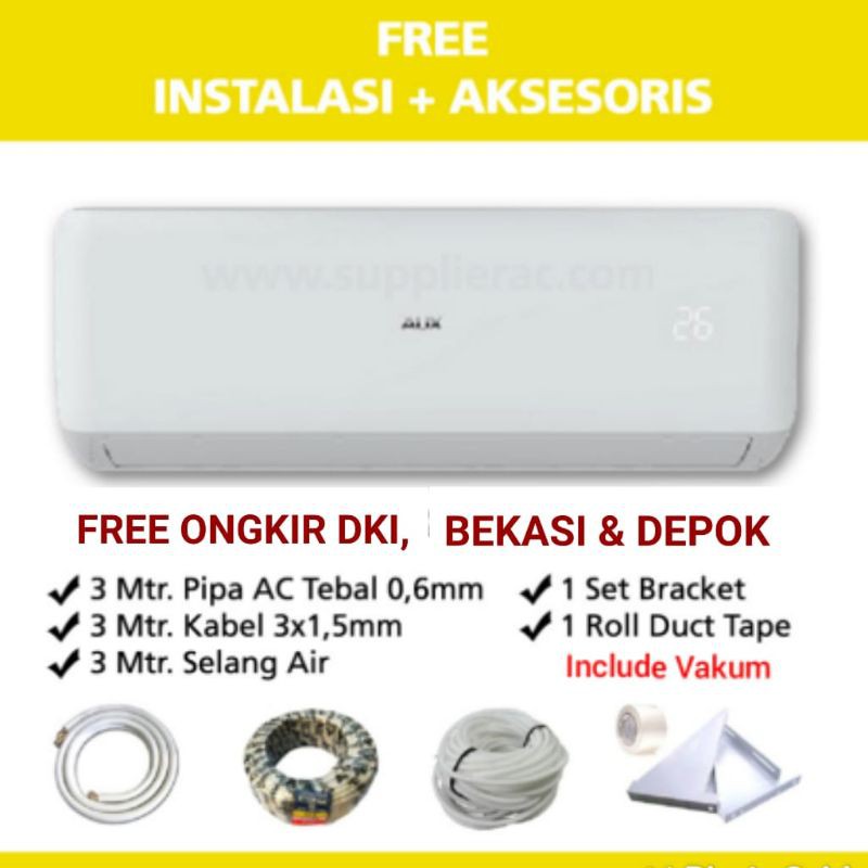 Jual +PASANG AC BestLife 1 PK Best09QAR Standard Free pasang dan ...