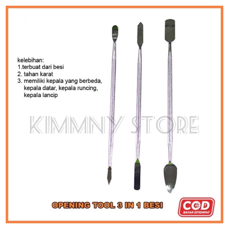 Jual ALAT PEMBUKA LCD CONGKELAN BATRAI BATRE BESI CONGKEL 3 IN 1 ...