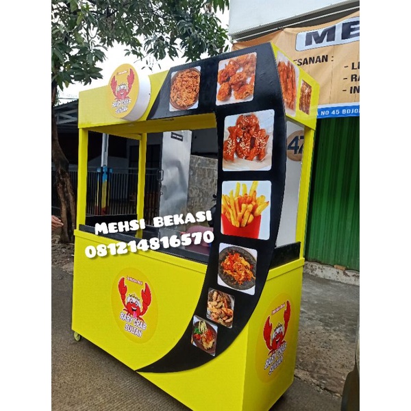 Jual Gerobak/ Booth makanan ,kebab, burger dll | Shopee Indonesia