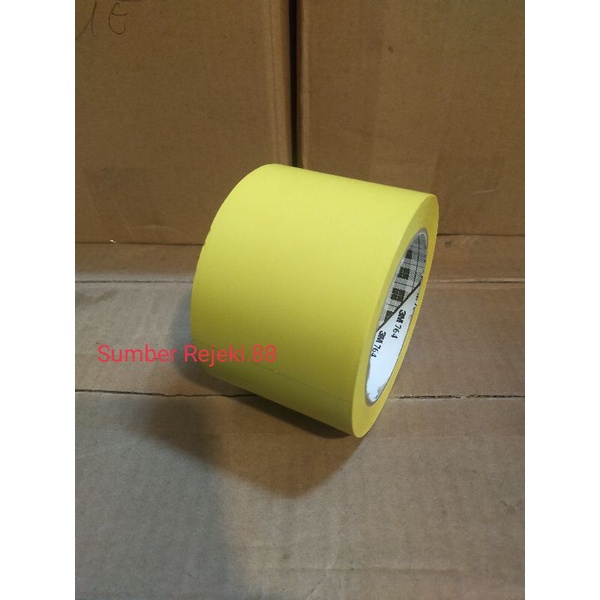 Jual floor Marking Tape Vinyl Tip Lakban 3M 764 Marking Tape Isolasi Lantai Lakban Garis Lantai ...