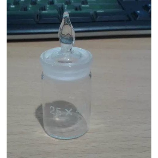 Jual Botol Timbang 25x40 Mm / Weighting Bottle 25 X 40 Mm / Weighing ...