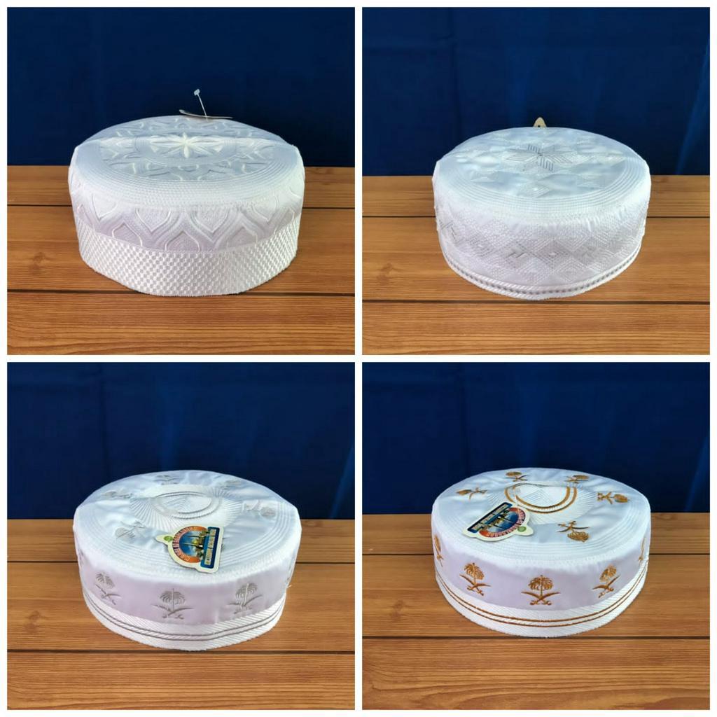 Jual PECI MADINAH BUGIS PUTIH / PECI MADINAH BUGIS ORIGINAL / KOPEAH ...