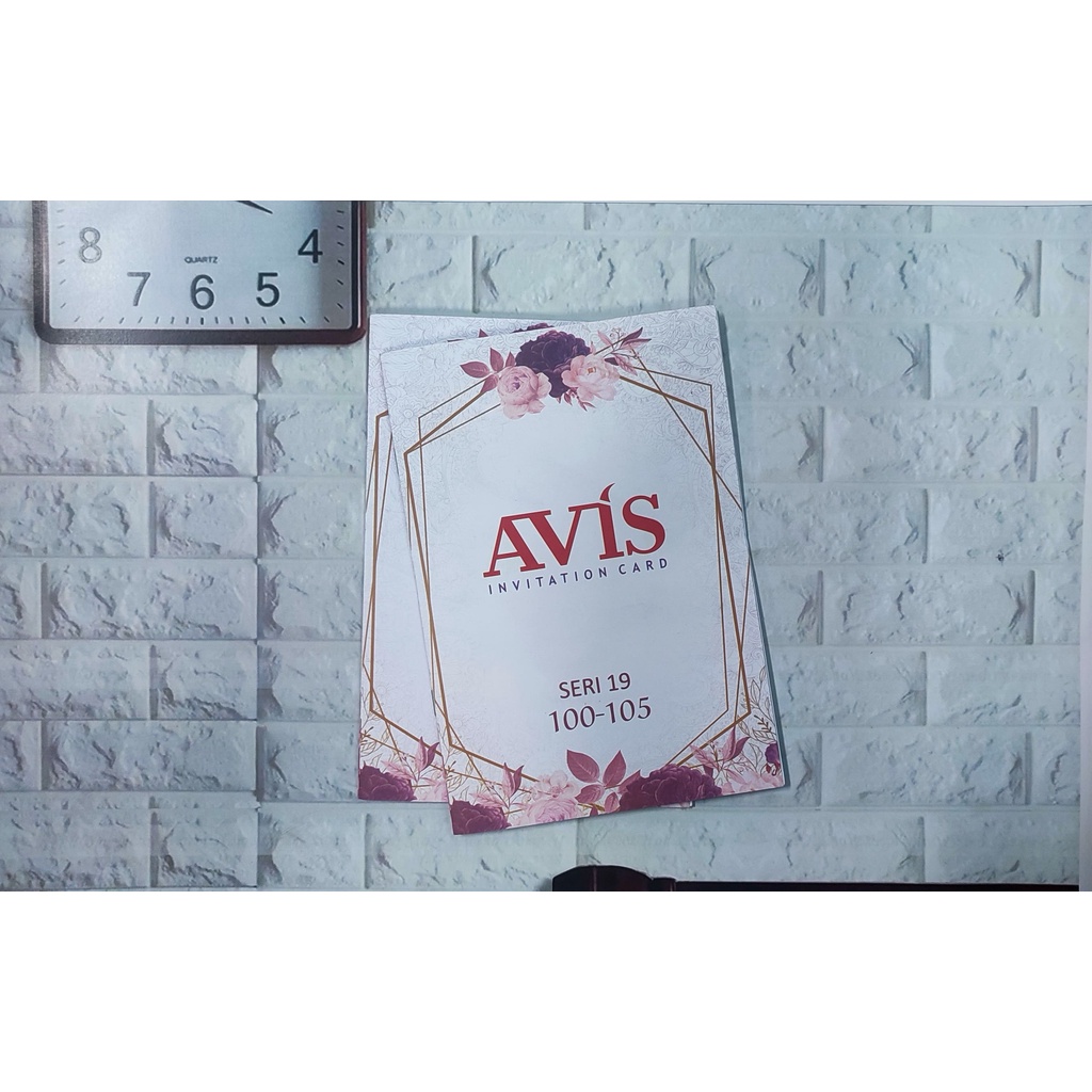 Jual KATALOG UNDANGAN NIKAH BLANKO AVIS TERBARU | Shopee Indonesia