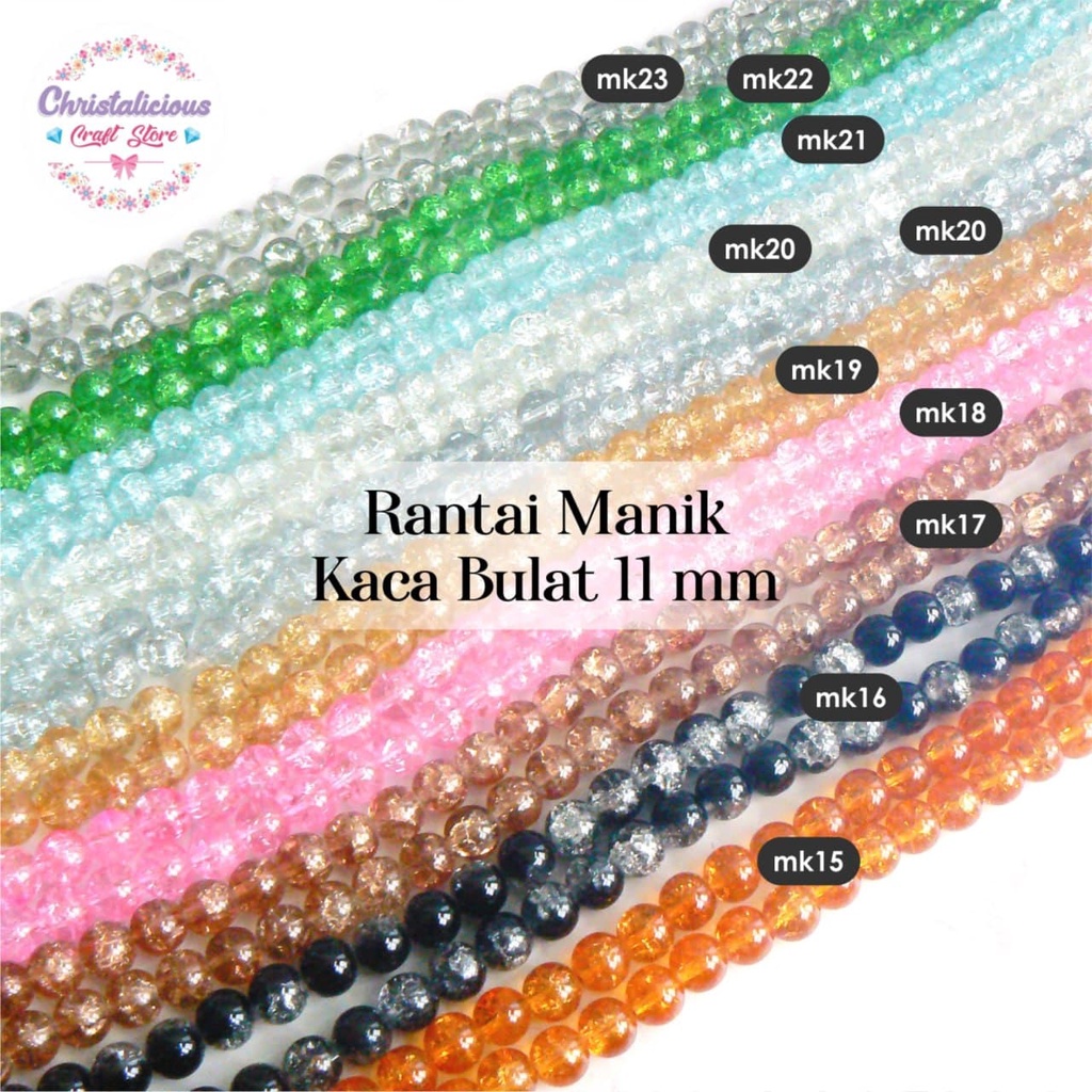 Jual Manik batu pecah 10mm, manik batu bulat 10mm, manik batu 10mm ...