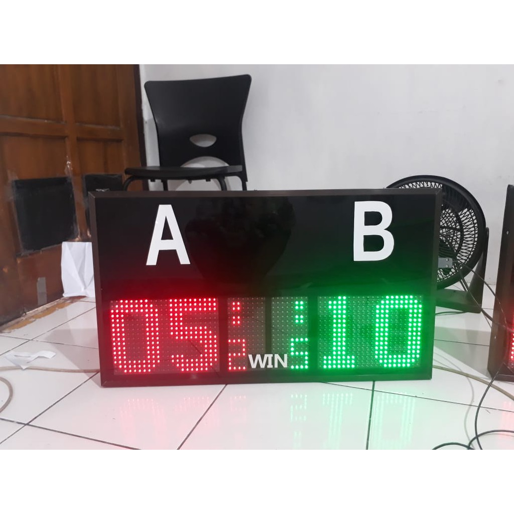 Jual papan skor badminton bulutangkis simple digital kecil | Shopee ...