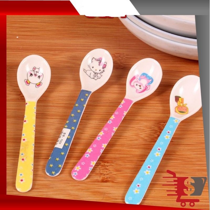 Jual BPT - H868 Sendok Mini Desain Kartun / Sendok Makan Bayi / Sendok ...