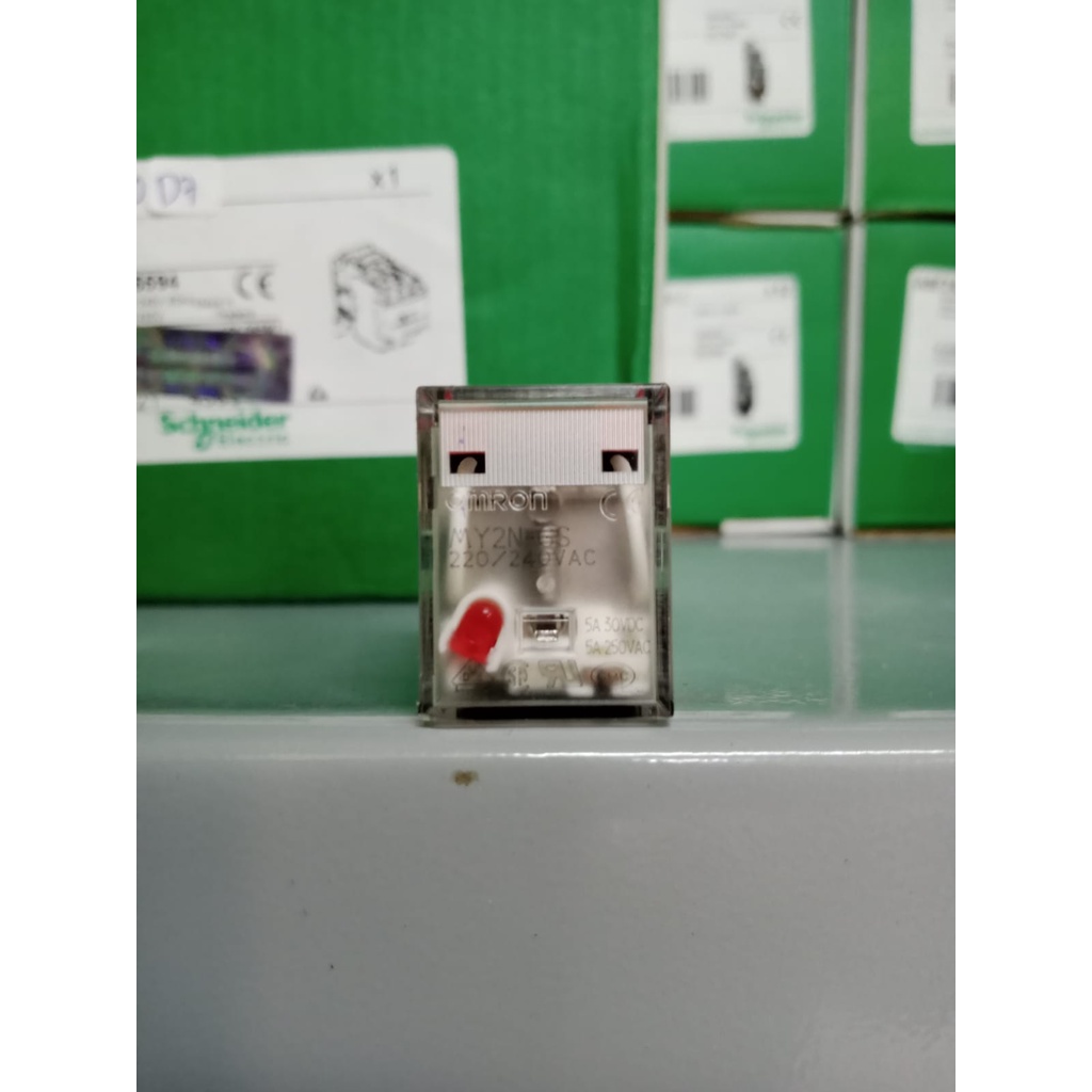 Jual Relay MY2N GS AC 220V omron original MY2 | Shopee Indonesia