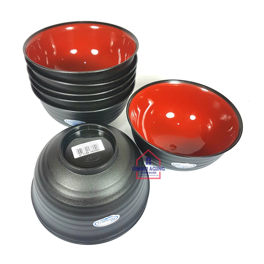 Jual Mangkok Plastik / Mangkok Ayumi Hawaii 6810 JP | Shopee Indonesia