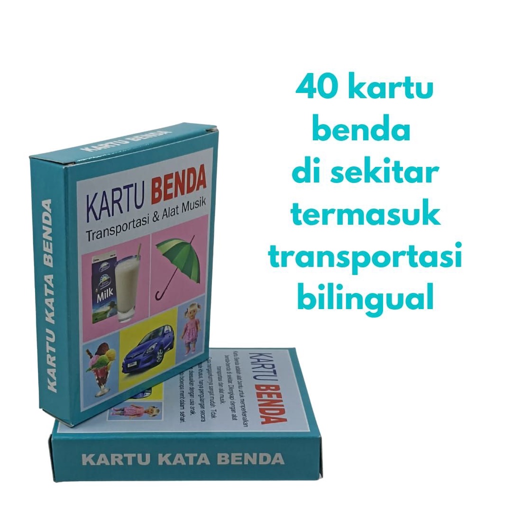 Jual Kartu benda disekitar kita flashcard benda | Shopee Indonesia