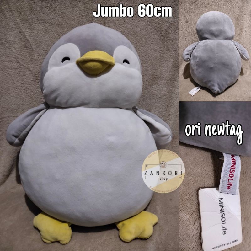 Jual BONEKA PENGUIN JUMBO ORIGINAL MINISO LIFE (While You Were Sleeping ...