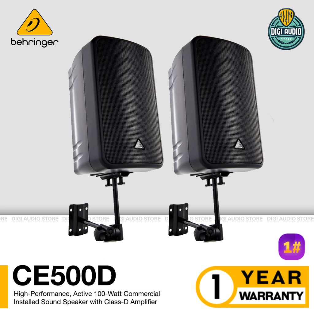 Jual Speaker Aktif Sound System - Instalasi Bracket Dinding Behringer ...