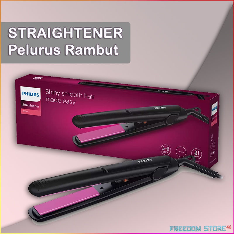 Jual PHILIPS HP8401 Catokan Pelurus Rambut 2 IN 1 Selfie Hair ...