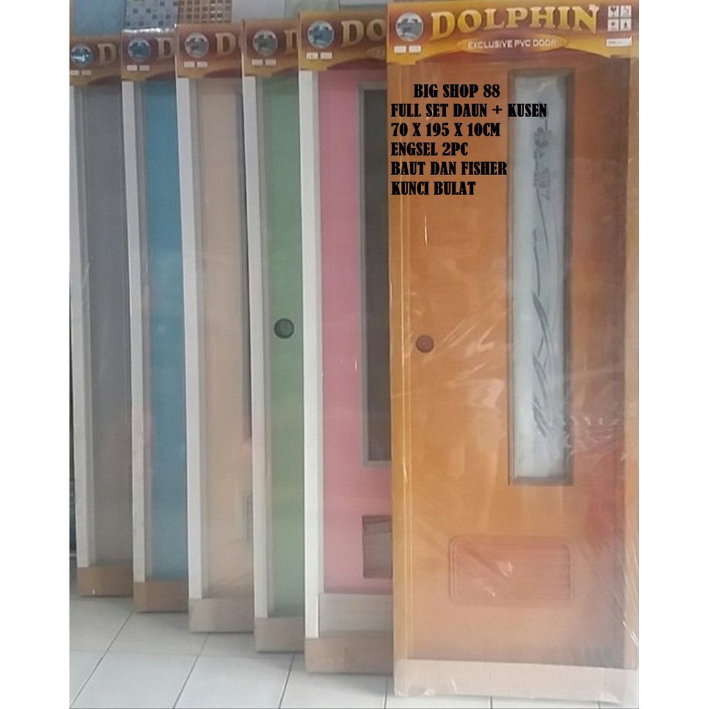Jual PINTU WC PINTU KAMAR MANDI PINTU TOILET PVC EXCLUSIVE DOOR FULL ...