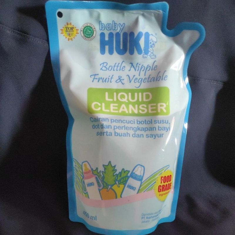 Jual BABY HUKI LIQUID CLEANSER 450ml | Shopee Indonesia