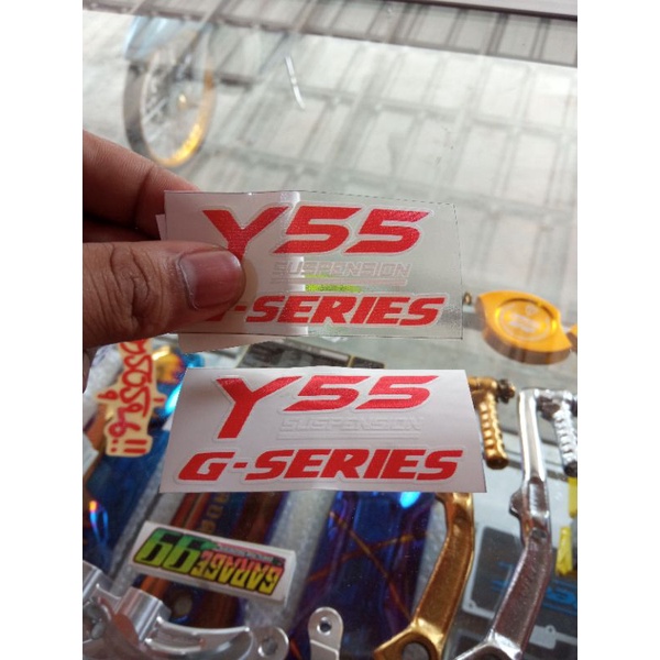 Jual sticker YSS G-series sticker shock tabung copy yss G-series ...