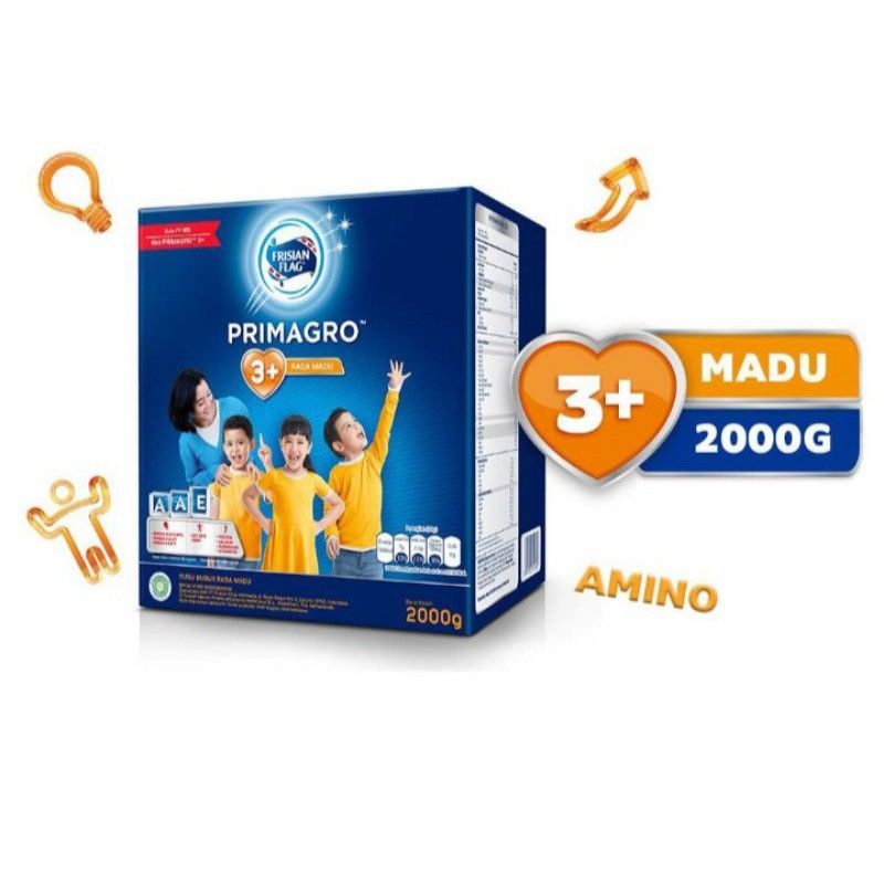 Jual Frisian Flag Primagro 3+ Vanilla / Madu 3000gr 2000gr | Shopee ...