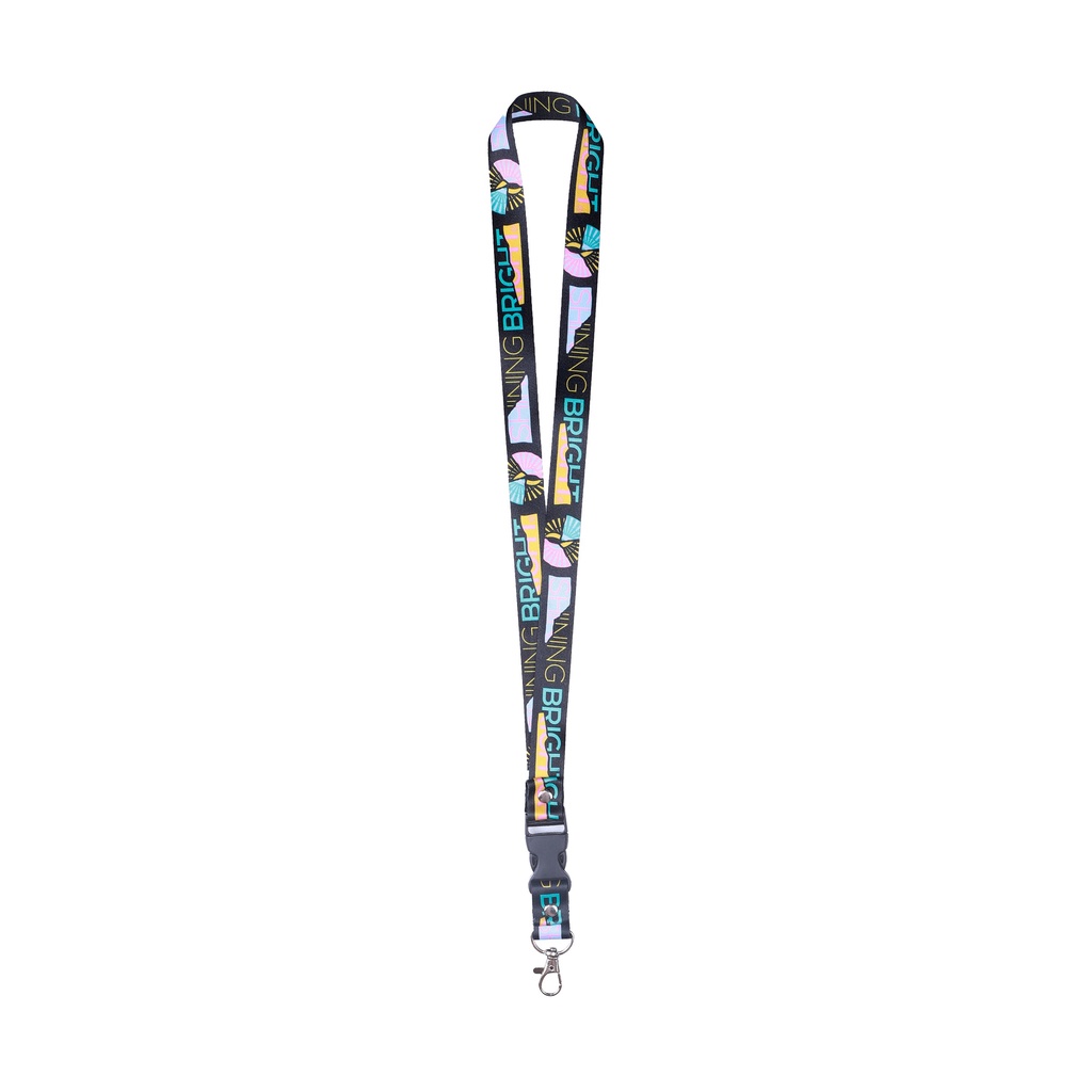 Jual Shining Bright Tali Lanyard Retro - Hitam | Shopee Indonesia