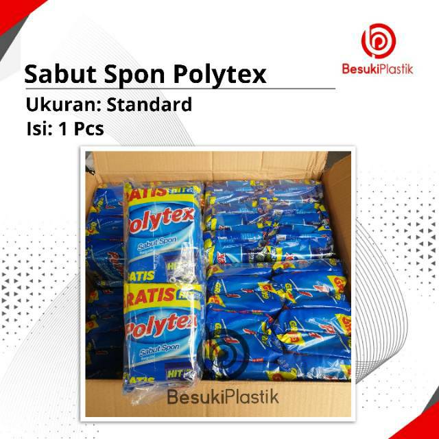 Jual Sabut Spon Polytex / Spon Cuci Piring Polytex / Spon Cuci Piring ...