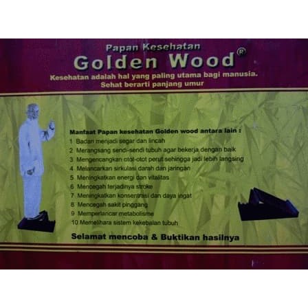 Jual Papan Miring Kesehatan Golden Wood | Shopee Indonesia