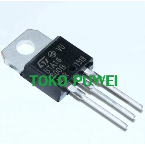Jual BTA16-800B BTA16800B BTA16 800B BTA16 16A 800V TO-220 BG78 ...