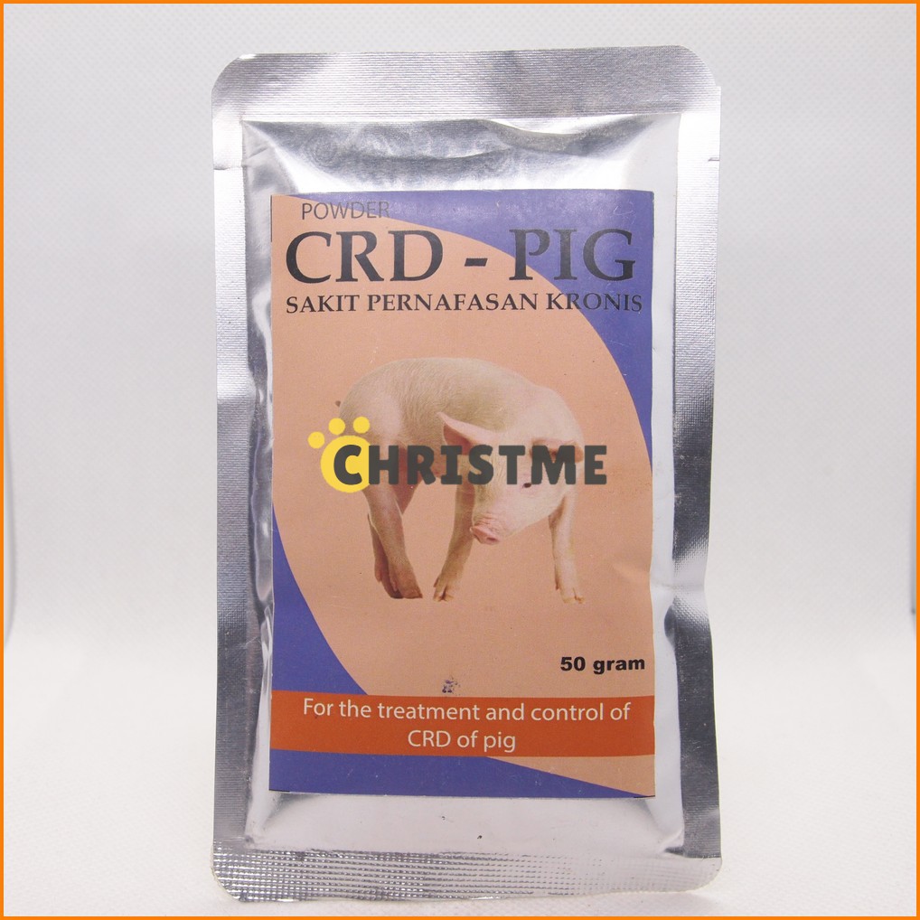 Jual CRD Pig Powder 50 Gram Original - Mengatasi Sakit Pernapasan ...