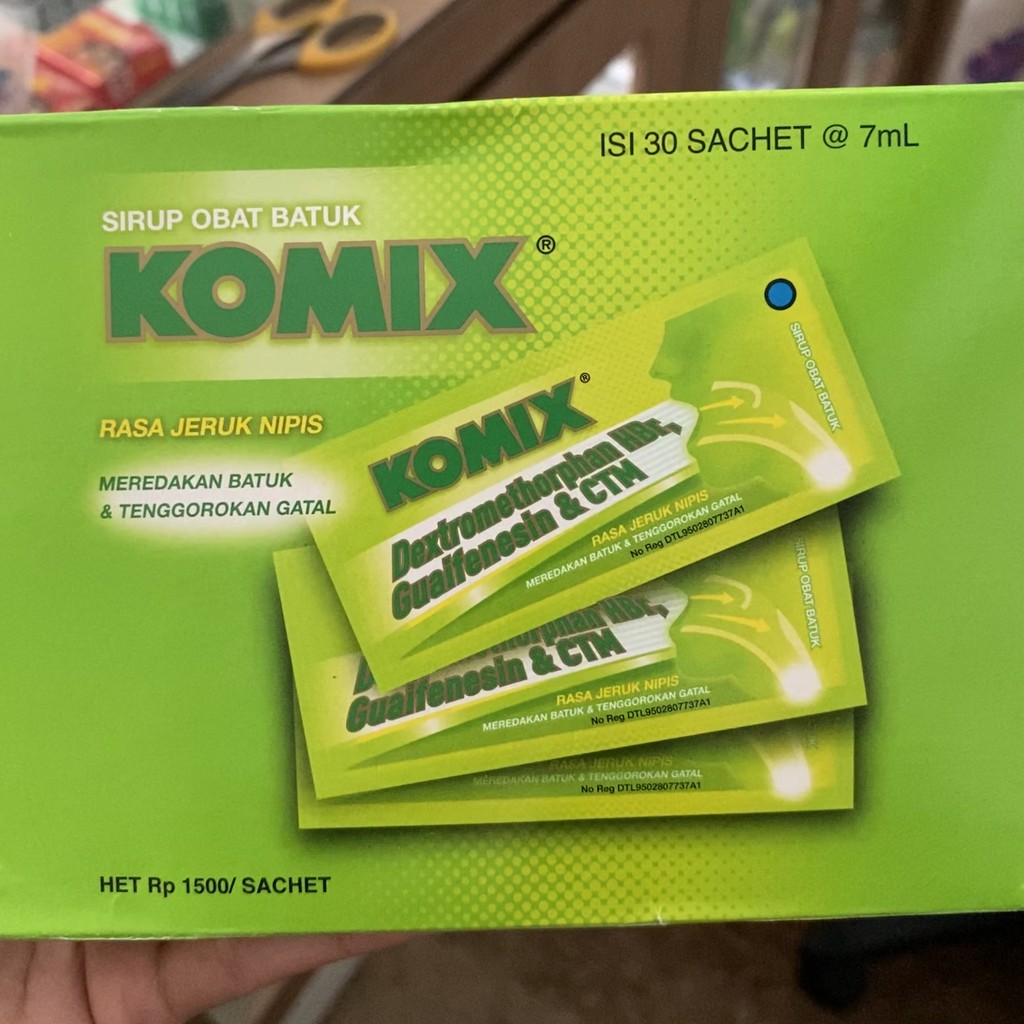 Jual KOMIX SIRUP OBAT BATUK 1 SACHET | Shopee Indonesia Jual KOMIX SIRUP OBAT BATUK 1 SACHET | Shopee Indonesia