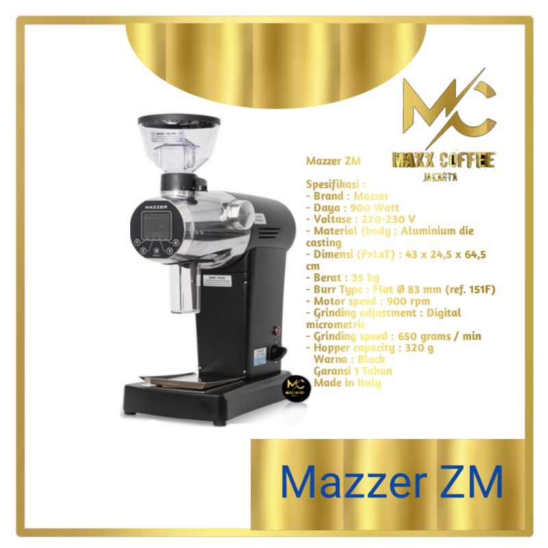 Jual Mazzer ZM Made in Itali Terbaru | Shopee Indonesia