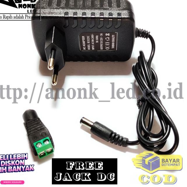 Jual Adaptor 12v 3A/Power Supply AC 220V keDC 12V 3A (FREE JACK DC ...
