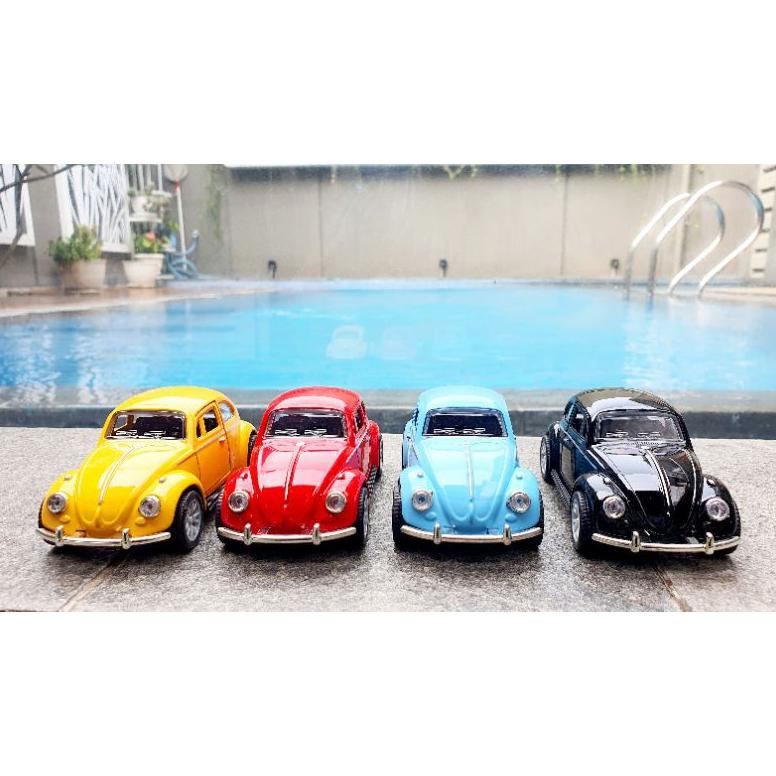 Jual DIECAST MOBIL VOLKSWAGEN BEETLE VW KODOK MINIATUR MOBIL MAINAN VW ...