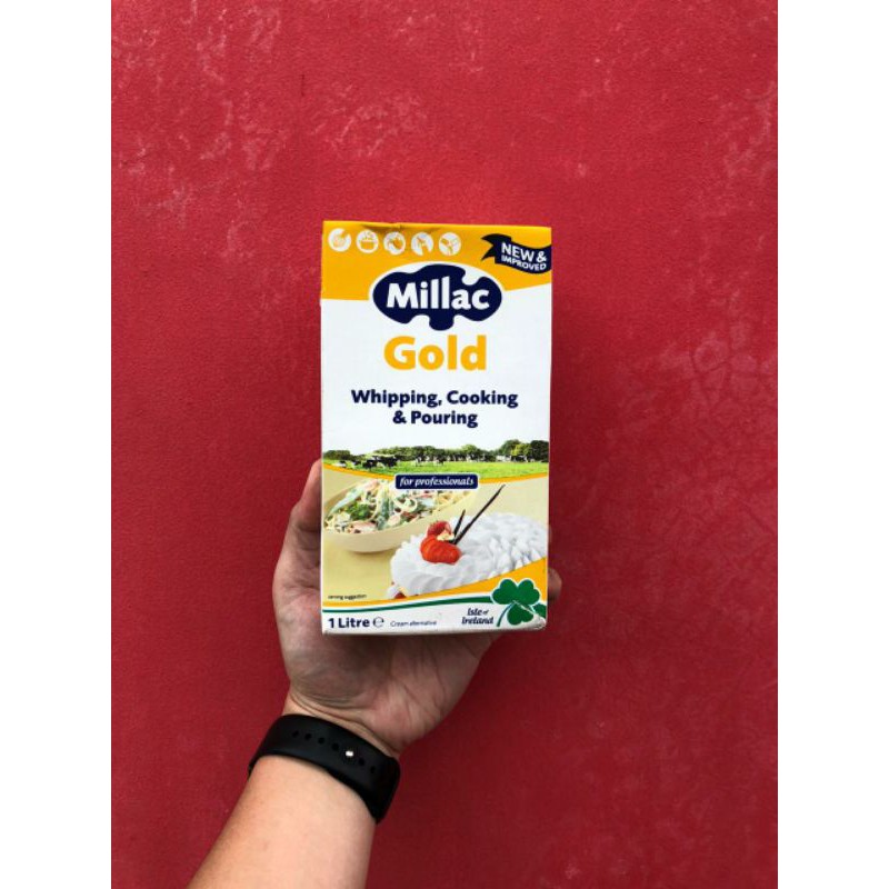 Jual Millac Gold Cooking Whipping & Pouring Cream 1Liter | Shopee Indonesia
