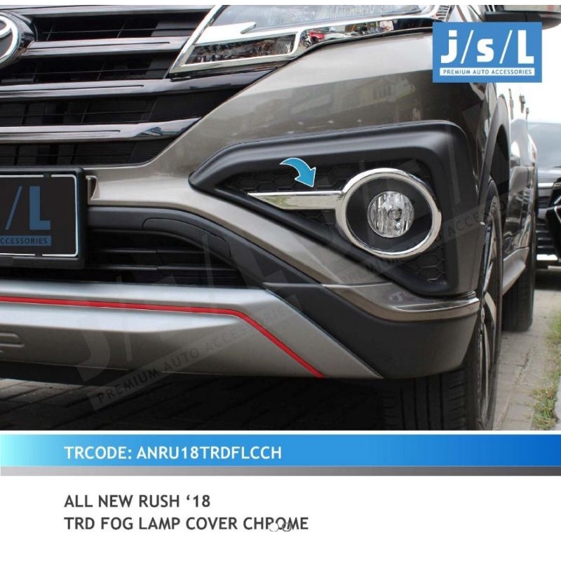 Jual ALL NEW RUSH TERIOS TRD 2018 2020 2021 GARNISH RING FOGLAMP LIST ...