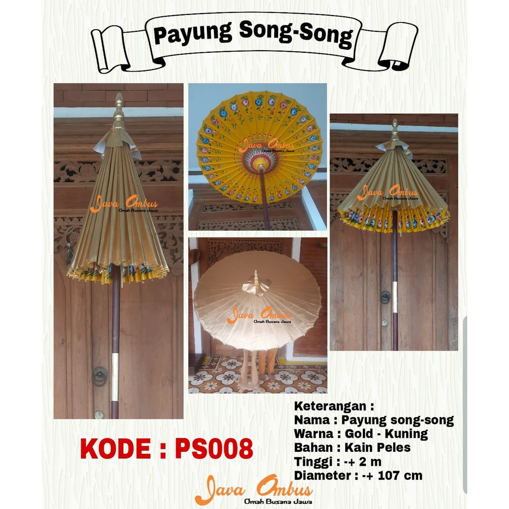 Jual Payung | Payung Songsong | Payung songsong agung | Payung Kraton ...