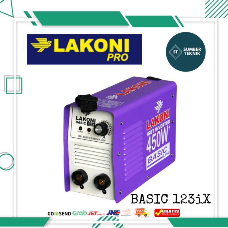 Jual Mesin Travo Las Listrik Inverter 450 Watt LAKONI BASIC 123IX 123 IX | Shopee Indonesia