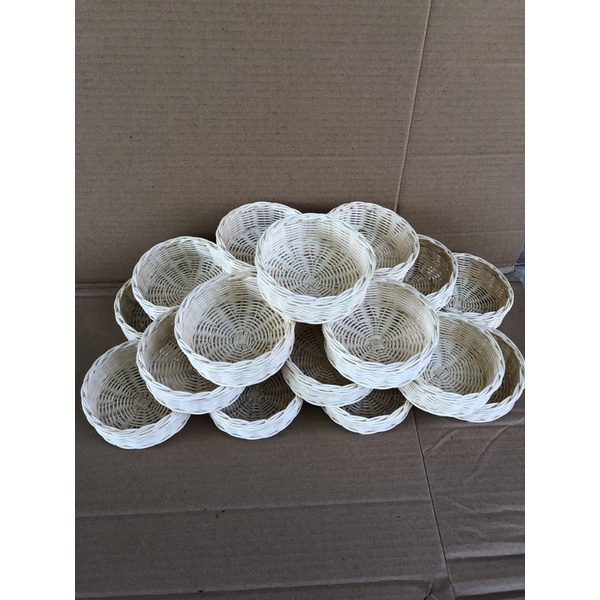 Jual Keranjang rotan halus murah diameter 11cm dan 16cm | Shopee Indonesia