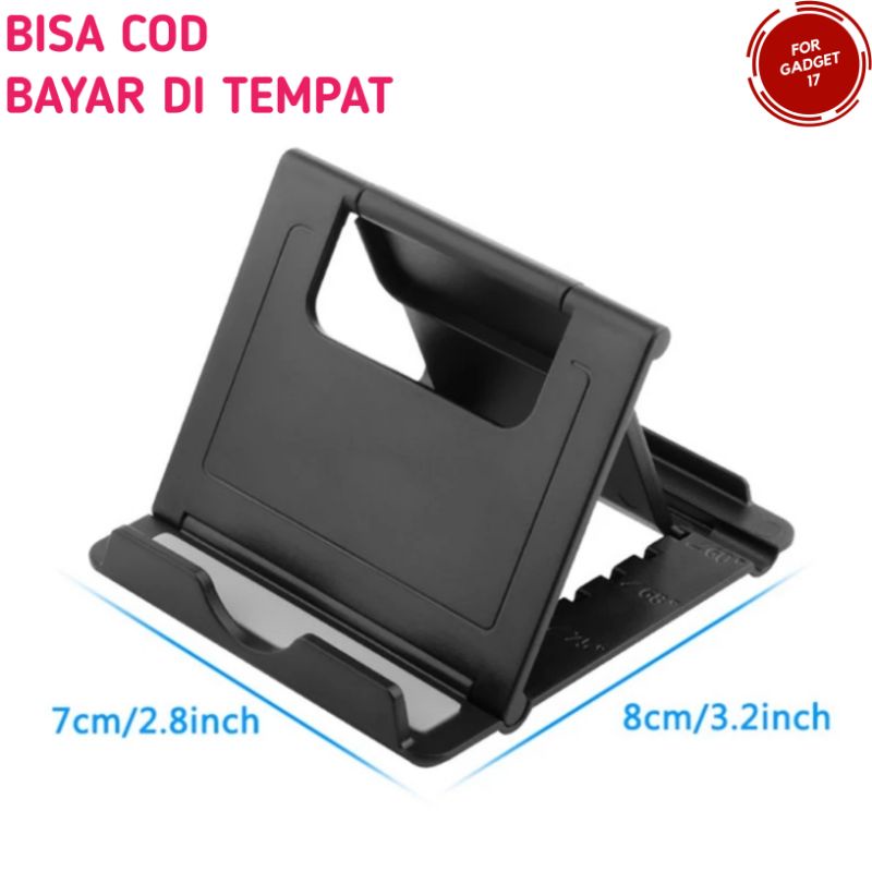 Jual STAND HOLDER TEMPAT DUDUKAN HP HANDPHONE PHONE DI MEJA FOLDING ...