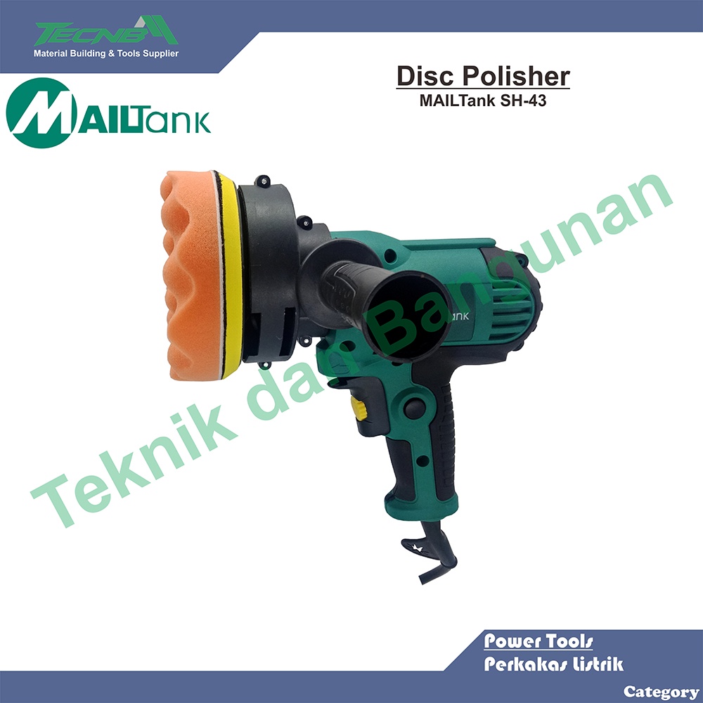 Jual Mesin Poles Mobil Kaca Motor 5" Polisher MAILTank SH43 | Shopee Indonesia