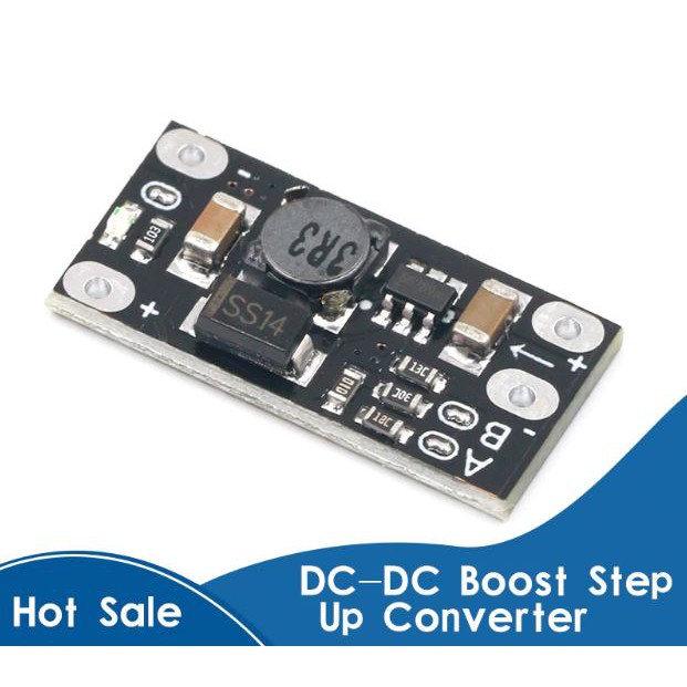 Jual Mini DC-DC Boost Step Up Converter Module 1.5A Can Set 5V 8V 9V ...