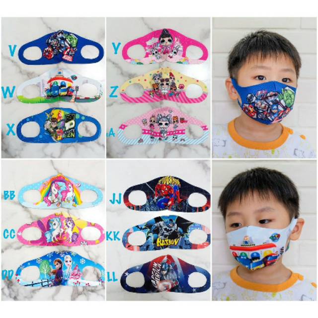 Jual MASKER ANAK SCUBA NON MEDIS (BISA DICUCI ULANG) USIA 3-9 TAHUN ...