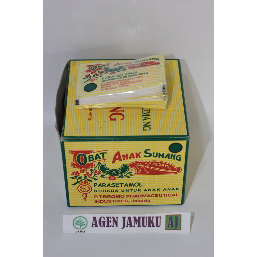 Jual ANAK SUMANG CAP PEDANG PARACETAMOL | Shopee Indonesia
