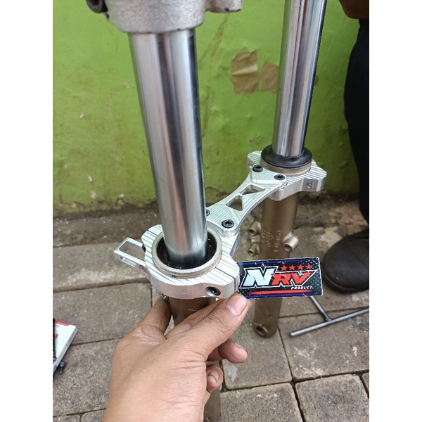 Jual borgol shock depan ninja R RR CNC borgol shok depan borgol ...